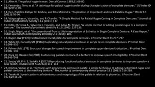 Rugae fabrication | PPTX