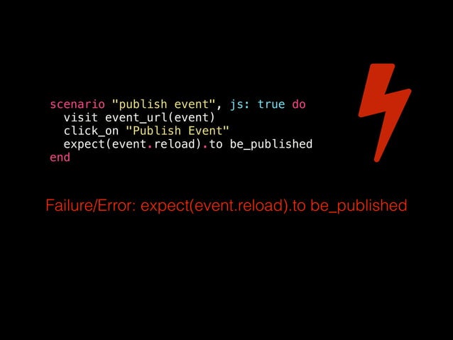 Async Makes Your Tests Fun Acceptance Testing With Capybara Ppt