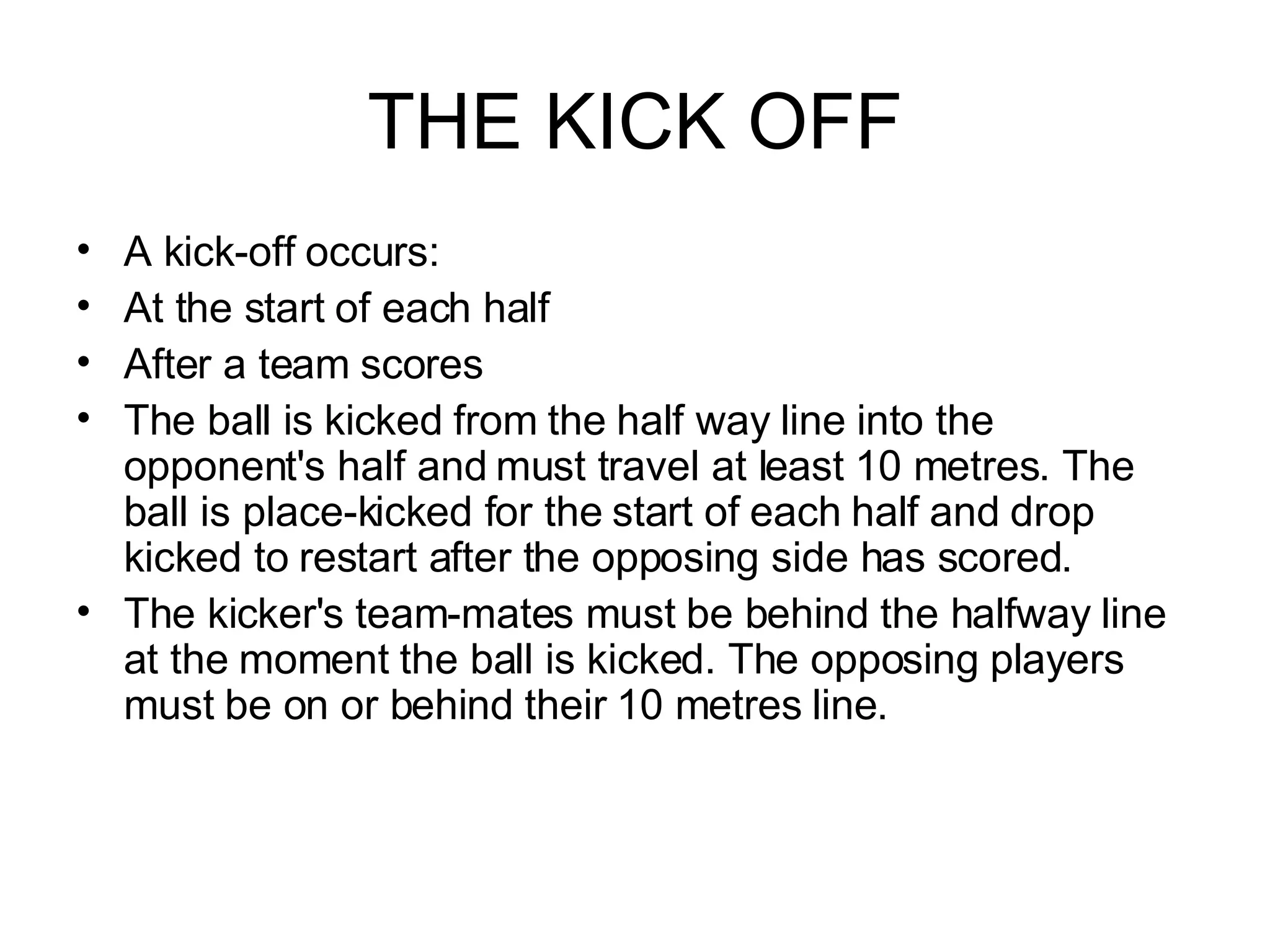 Rugby Presentation | PPT