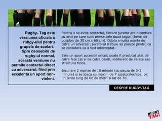 Rugby Tag Circ | PPT