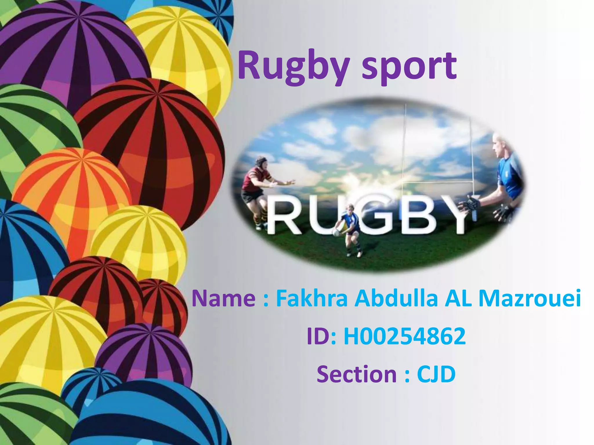 Rugby presentation | PPT