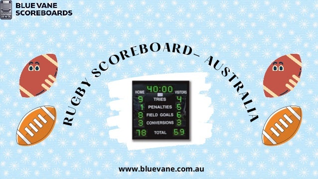 Rugby Scoreboard- Australia