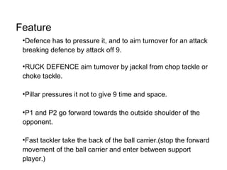 Rugby tactics(ruck defence) | ODP