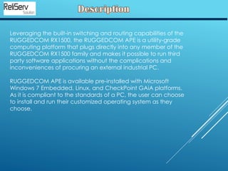 Ruggedcom ape | PDF | Computer Software and Applications | Computing