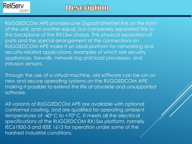 Ruggedcom ape | PDF | Computer Software and Applications | Computing