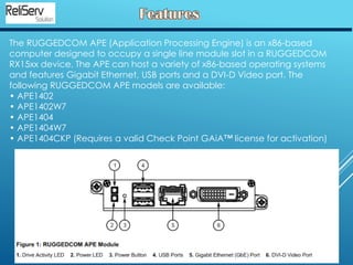 Ruggedcom ape | PDF | Computer Software and Applications | Computing