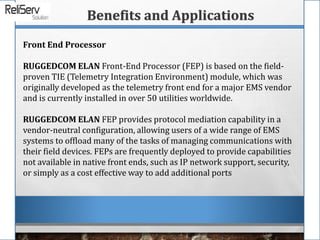 RUGGEDCOM ELAN software | PPT