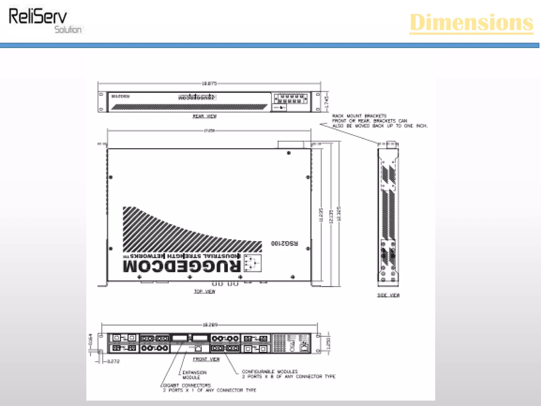 RUGGEDCOM M2100 rack switch | PPT
