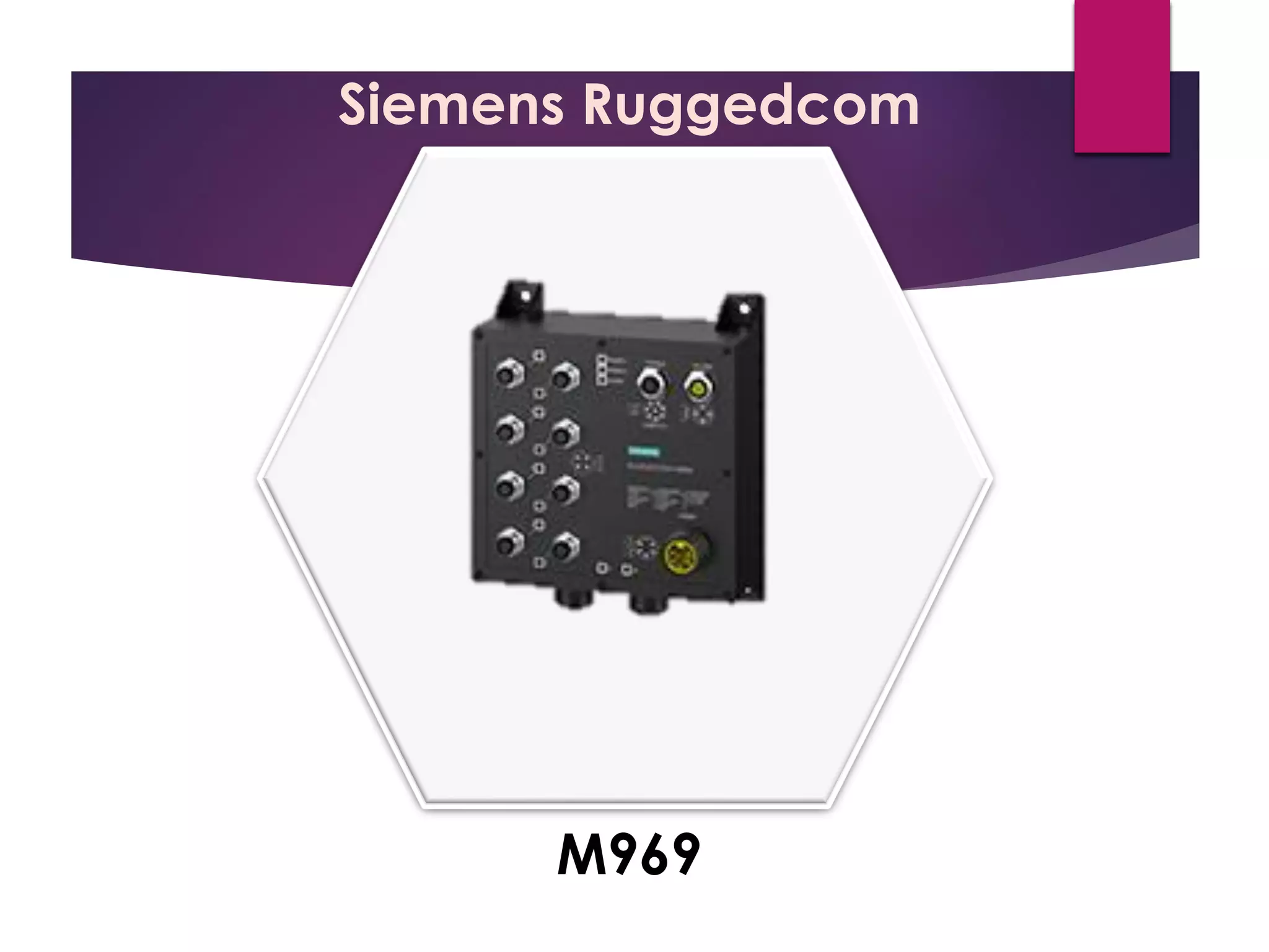 Ruggedcom m969 compact switch | PDF