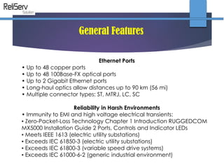 Ruggedcom mx5000 enclosure | PPT