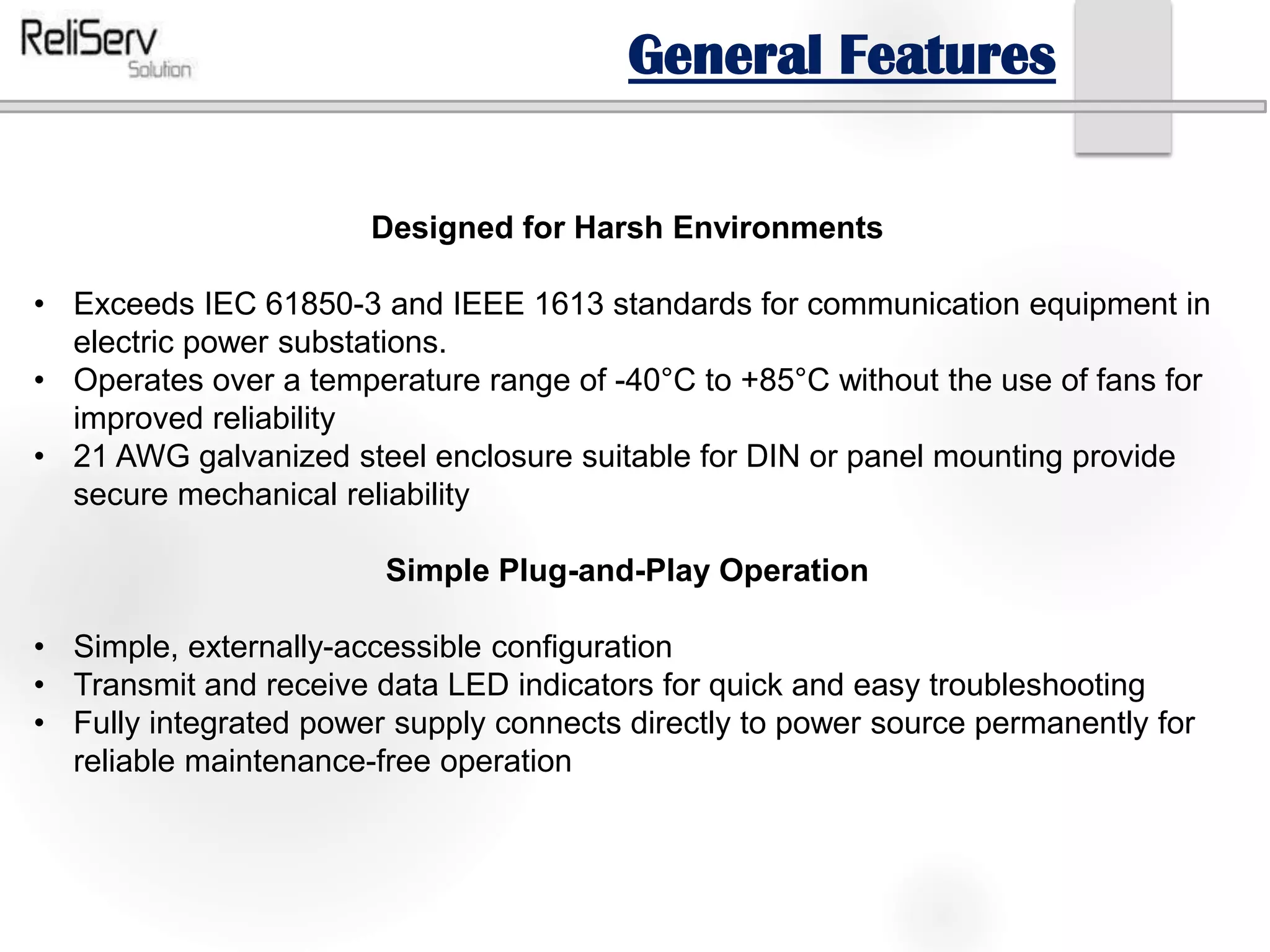 RUGGEDCOM RMC20 media converter | PPT