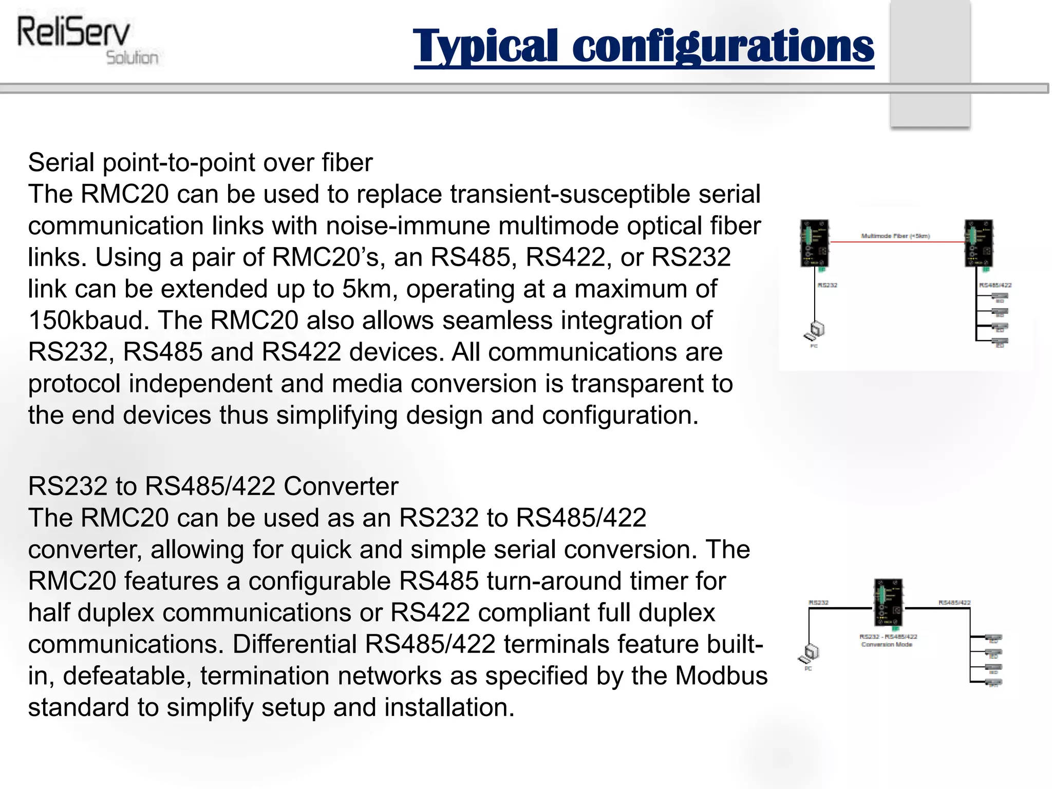 RUGGEDCOM RMC20 media converter | PPT