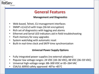 RUGGEDCOM RMC30 serial device server | PPT