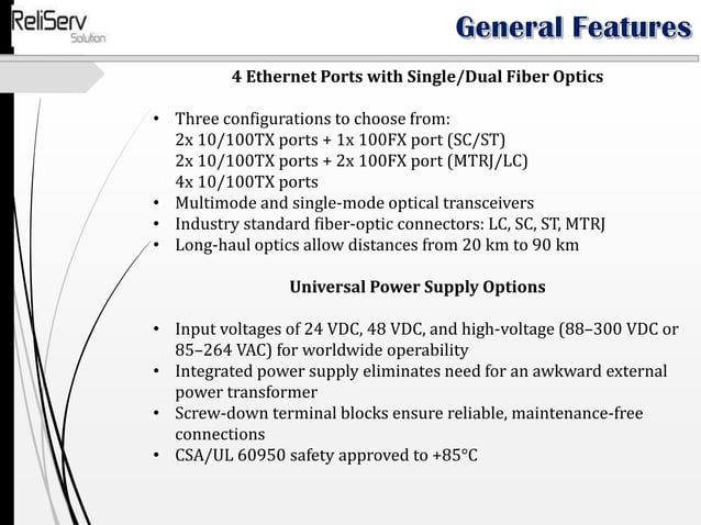 Ruggedcom rmc40 | PPT