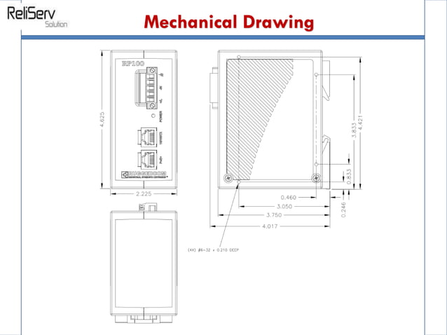 RUGGEDCOM RP100 Ethernet injectors | PPT