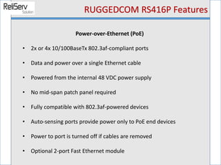 RUGGEDCOM RS416 / P | PPT