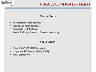RUGGEDCOM RS416 / P | PPT