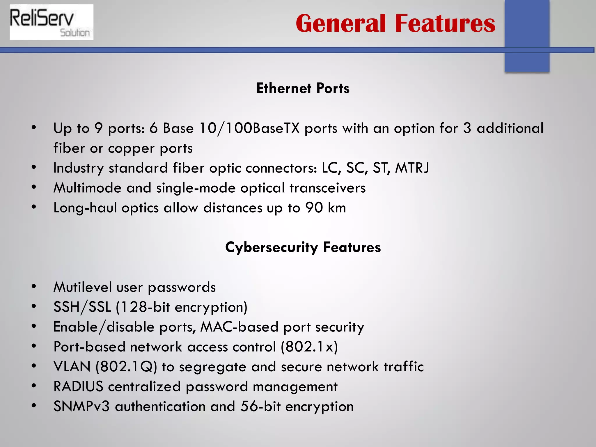 Ruggedcom rs900 | PDF