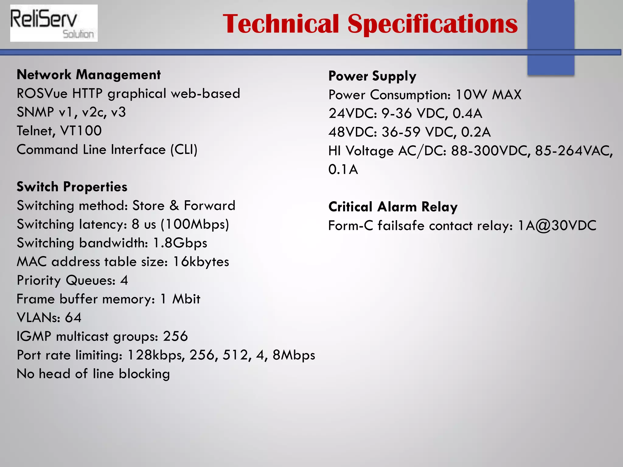 Ruggedcom rs900 | PPT