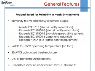 RUGGEDCOM RS910 serial device server | PPT