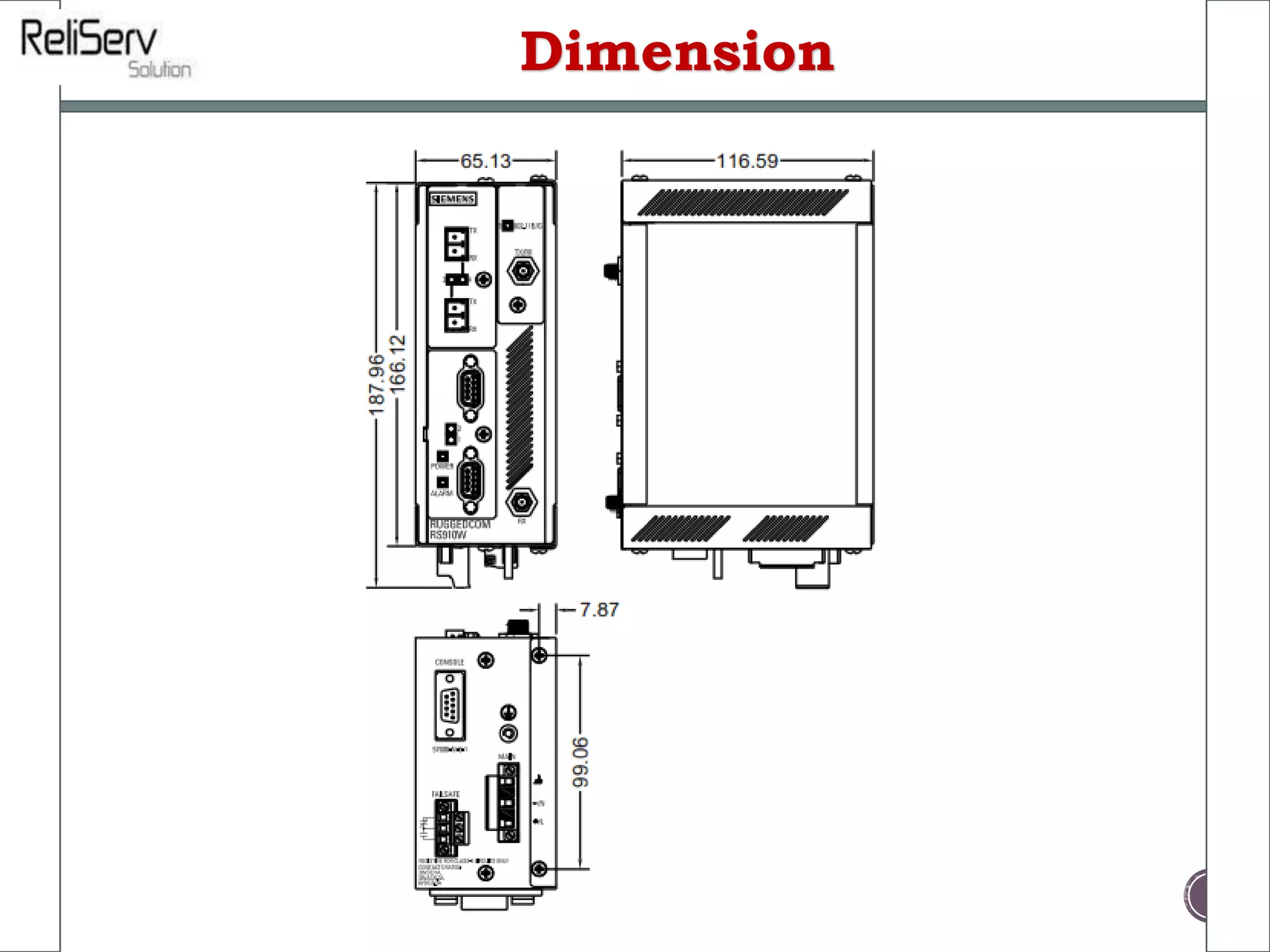 RUGGEDCOM RS910W wireless lan | PDF | Computer Networking | Computing