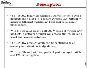 RUGGEDCOM RS910W wireless lan | PDF | Computer Networking | Computing