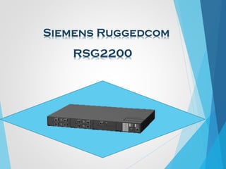 RUGGEDCOM RSG2200 rack switch | PDF