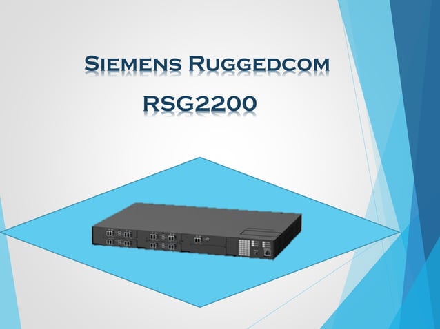RUGGEDCOM RSG2200 rack switch | PDF
