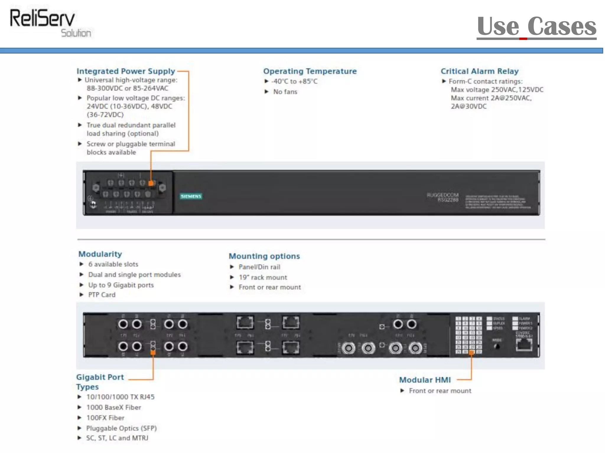 RUGGEDCOM RSG2288 rack switch | PPT