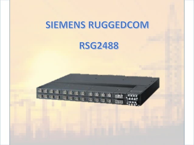 RUGGEDCOM RSG2488 rack switch | PPT