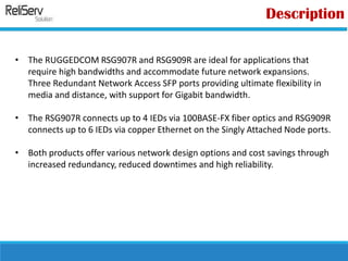 RUGGEDCOM RSG907R compact switch | PDF