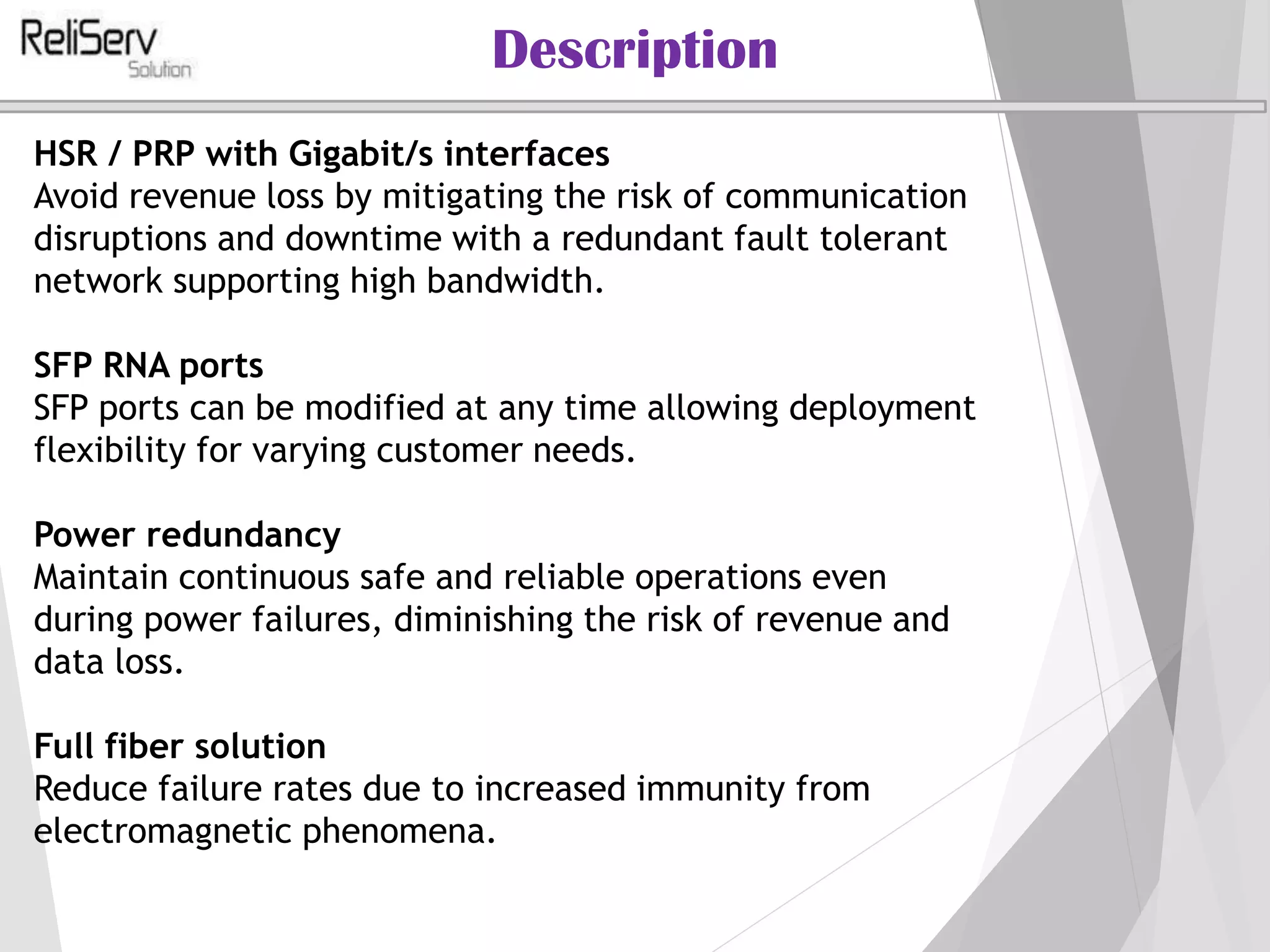 RUGGEDCOM RSG909R compact switch | PPT