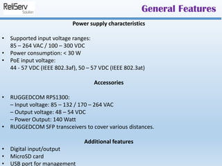 RUGGEDCOM RSG920P compact switch | PDF