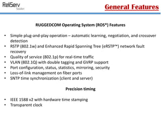 RUGGEDCOM RST2228 / RST2228P rack switch | PPT