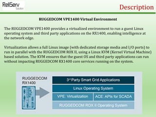 Ruggedcom rx1400 | PDF
