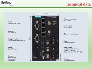 Ruggedcom rx1400 | PDF