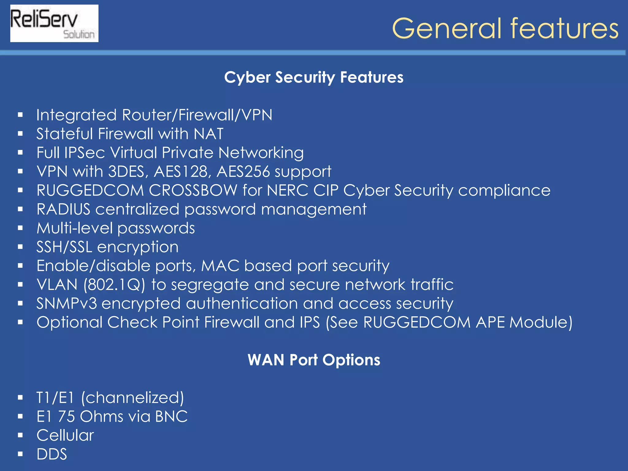 Ruggedcom rx1500 rx1501 multi service platform | PDF