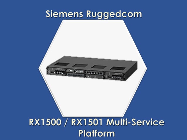 Ruggedcom rx1500 rx1501 multi service platform | PDF