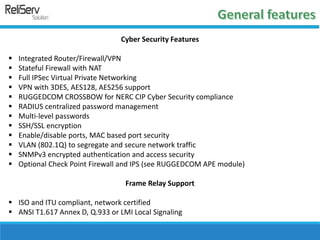 Ruggedcom rx1510 rx1511 rx1512 multi service platform | PDF