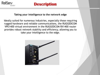 Ruggedcom vpe1400 | PDF