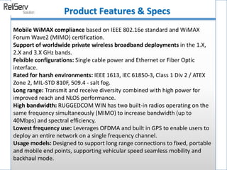 RUGGEDCOM WIN7000 wimax | PDF