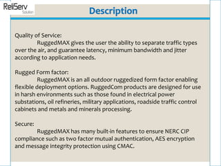 RUGGEDCOM WIN7200 wimax | PDF