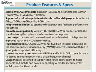 RUGGEDCOM WIN7200 wimax | PDF