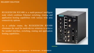 Ruggedcom wireless devices | PPT