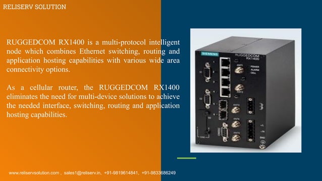 Ruggedcom wireless devices | PPT
