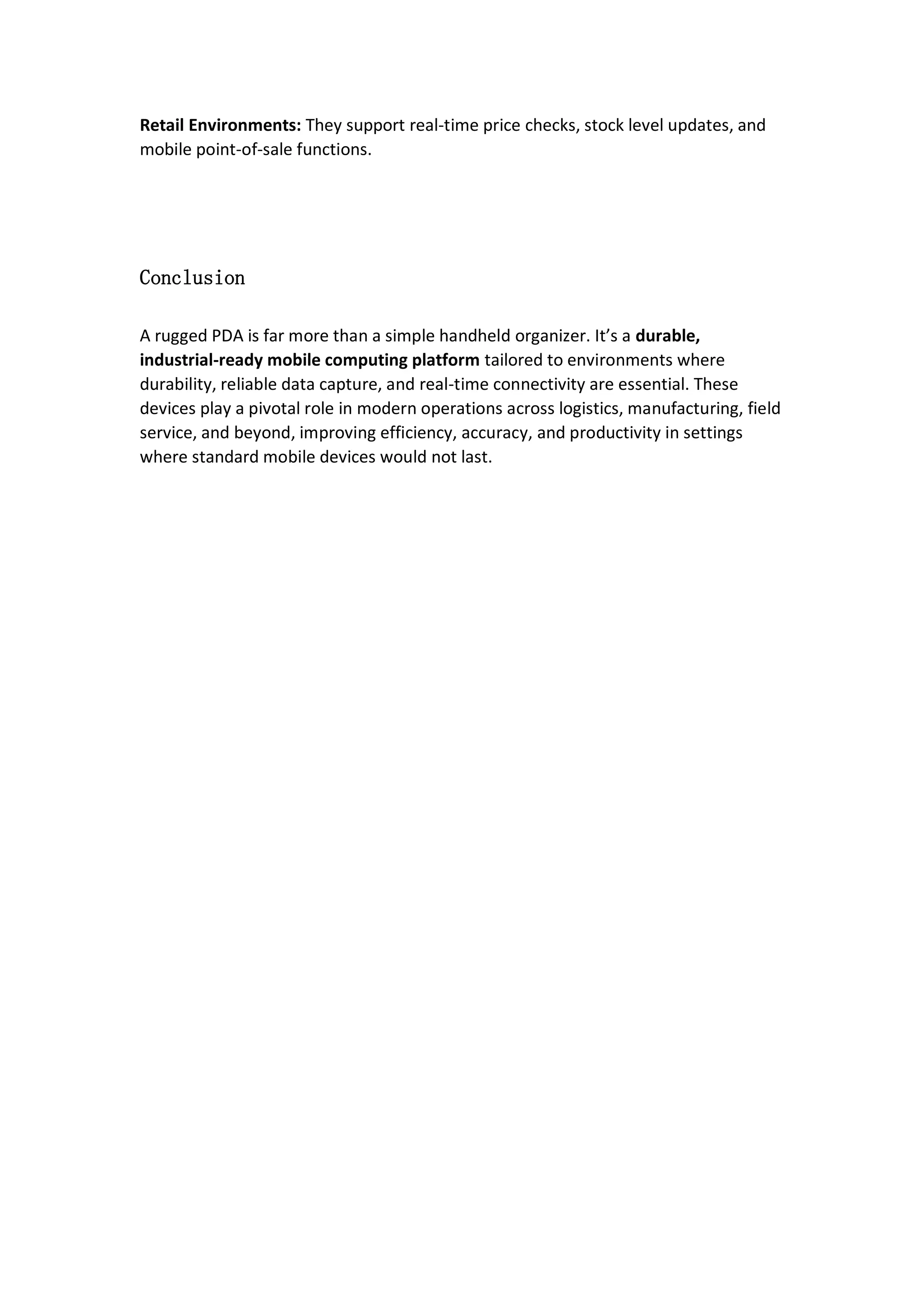 Rugged PDA Explained Durable Industrial Mobile Device for Data Capture ...