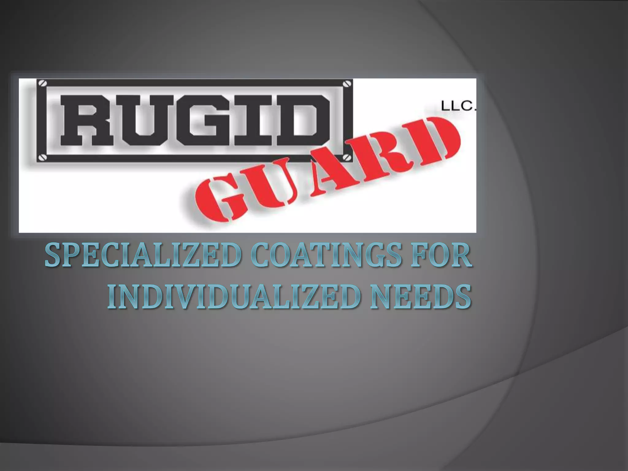 RUGID GUARD FUEL ISLAND RESTORATION | PPTX