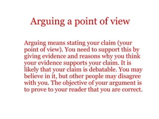 Writing critically (self-study version) | PPT