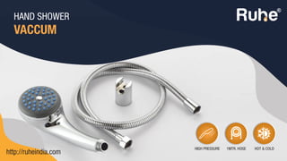 Ruhe India's bathroom fittings are just what you need for your home | PDF