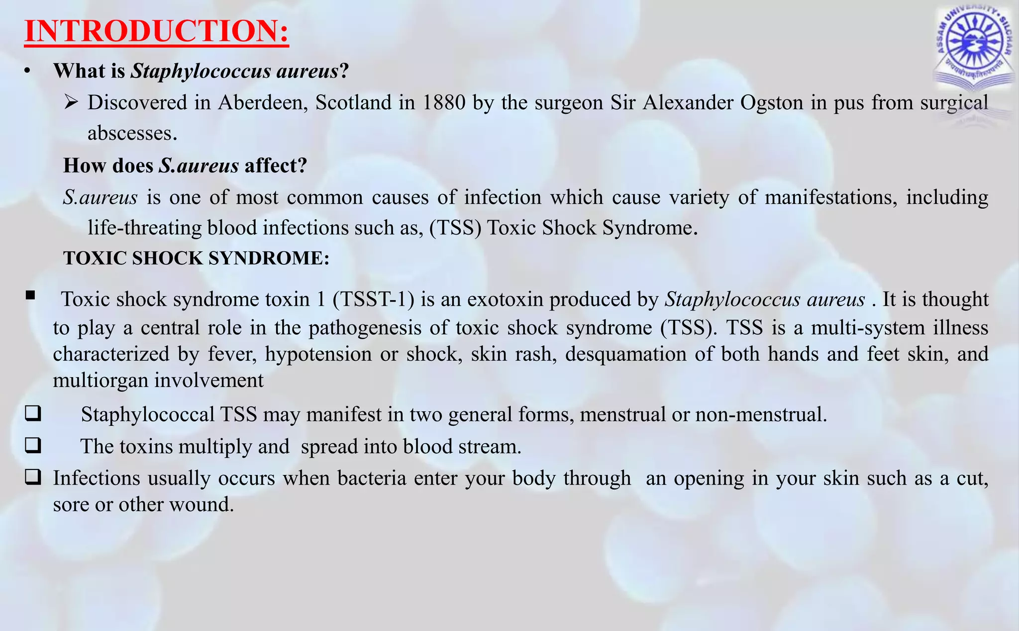 identification and characterization of Staphylococuss. aureus from ...